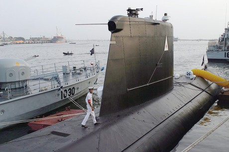 Pakistani Submarine Pnsm Saad L Built Editorial Stock Photo - Stock ...