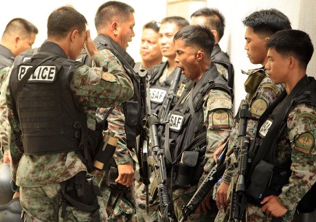 Philippine National Police Special Action Force Editorial Stock Photo ...