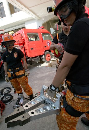 Members Philippines Bureau Fire Protection Special Editorial Stock ...