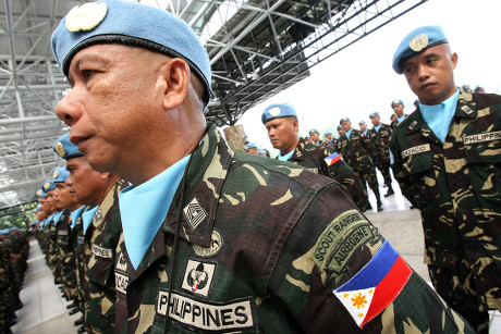 Filipino Soldiers During Sendoff Ceremony 15th Editorial Stock Photo ...
