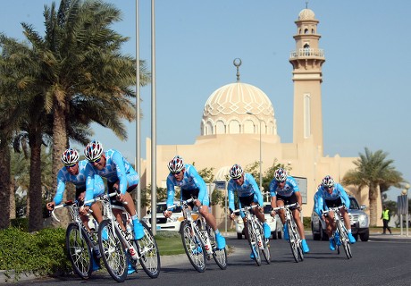 Qatar Cycling Tour of Qatar - Feb 2010 Stock Pictures, Editorial Images ...