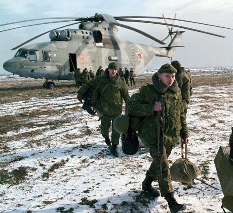 Grozny Chechnya Russian Federation Russian Soldiers Editorial Stock ...
