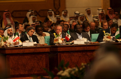 Saudi Men Sit Where Jeddah Energy Editorial Stock Photo - Stock Image ...