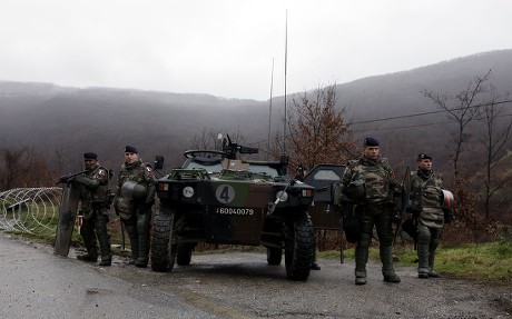 Nato Soldiers Serving Peacekeeping Mission Kosovo Editorial Stock Photo ...