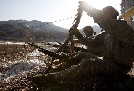 Us Soldiers Second Combat Aviation Brigade Editorial Stock Photo ...