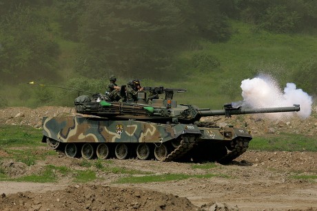 South Korean K1 Tank Participates South Editorial Stock Photo - Stock ...