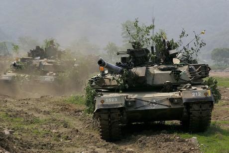 South Korean K1 Tanks Participate South Editorial Stock Photo - Stock ...