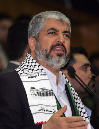 Khaled Mashaal Head Hamas Political Bureau Editorial Stock Photo ...