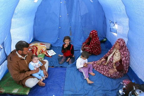 Libyan Family Who Fled Violence Area Editorial Stock Photo - Stock ...