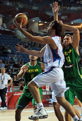 Serbian Milos Teodosic C Pgoes Basket Editorial Stock Photo - Stock ...