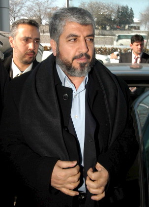 Khaled Mashaal Political Leader Militant Palestinian Editorial Stock ...