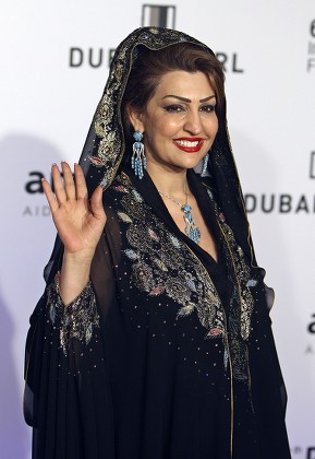 Emirati Actress Huda Alkhatib Arrives Cinema Editorial Stock Photo ...