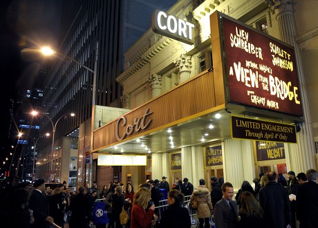 Marquee Displaying Opening Night Play View Editorial Stock Photo ...