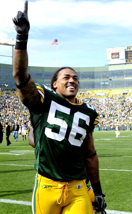 Green Bay Packers Linebacker Nick Barnett Editorial Stock Photo - Stock ...