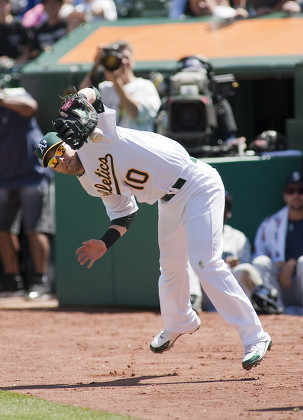 Oakland Athletics Daric Davis Cant Keep Editorial Stock Photo - Stock ...