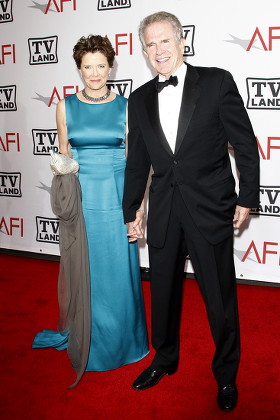 Us Actor Warren Beatty His Wife Editorial Stock Photo - Stock Image ...