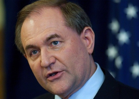 Former Gov Virginia Jim Gilmore Makes Editorial Stock Photo - Stock ...