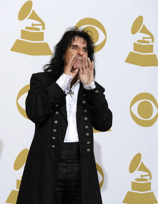 Us Singer Alice Cooper Poses Photographs Editorial Stock Photo - Stock ...