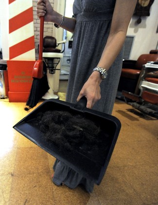Hair Clippings Gathered Aidan Gill Men Editorial Stock Photo - Stock ...
