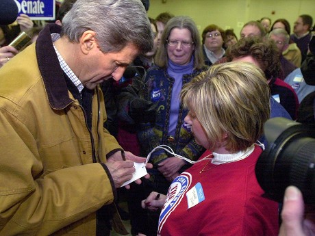 Democratic Presidential Hopeful John Kerry Senator Editorial Stock ...