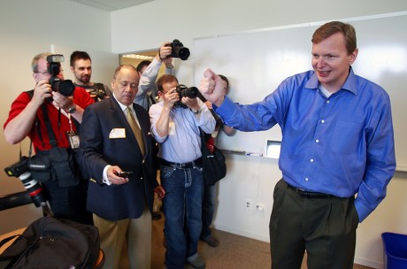 Campaign Manager Jim Messina R Speaks Editorial Stock Photo - Stock ...