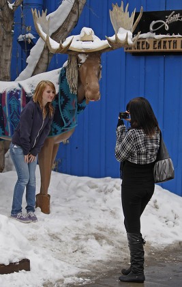 Movie Goers Have Their Picture Taken Editorial Stock Photo - Stock ...