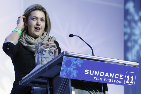 British Writerdirector Erica Dunton Accepts Best Editorial Stock Photo ...