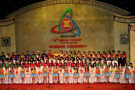 Choir Gives Rendition Asean Song During Editorial Stock Photo - Stock ...