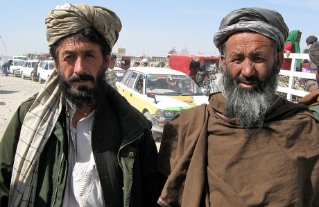 Two Afghan Men Pose Photographer They Editorial Stock Photo - Stock ...