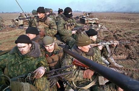 Komsomolskoye Chechnya Russian Federation Russian Soldiers Editorial ...