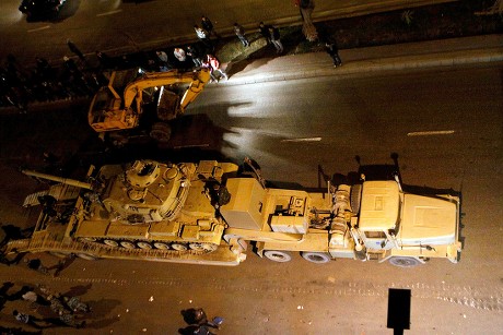 Egyptian Army Tank Armoured Vehicles Moved Editorial Stock Photo ...