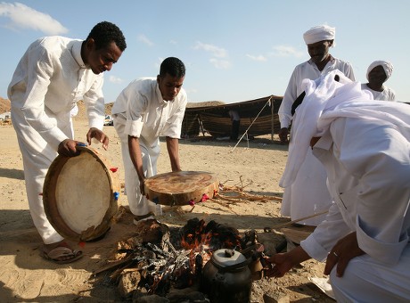 Members Nubian Tribes Who Come Assouan Editorial Stock Photo - Stock ...