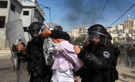 Israeli Riot Police Arrest Israeli Arab Editorial Stock Photo - Stock ...