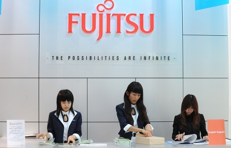 Fujitsu Corp Booth Japan Ceatec Makuhari Editorial Stock Photo - Stock ...