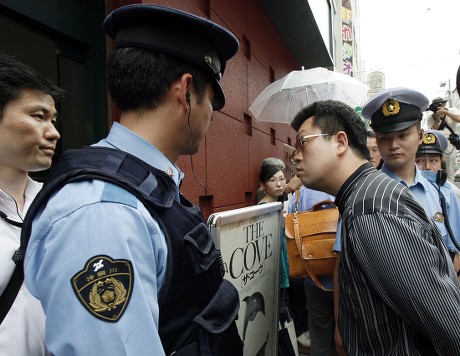 Japanese Riot Policemen Stand Guard Japanese Editorial Stock Photo ...