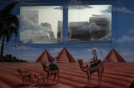 Travel Agent Specialized Trips Egypt Works Editorial Stock Photo ...