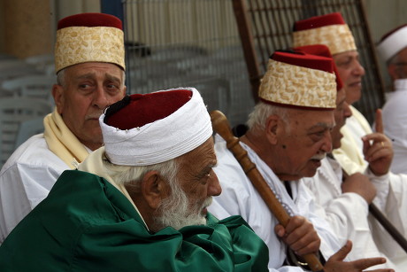 Members Ancient Samaritan Community Gather Start Editorial Stock Photo ...