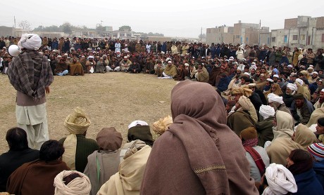 Elders Mehsud Tribe Attend Jirga Centuries Editorial Stock Photo ...