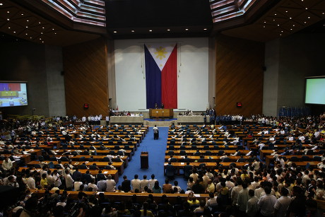 Philippine Congress Holds Joint Session Proclaim Editorial Stock Photo ...
