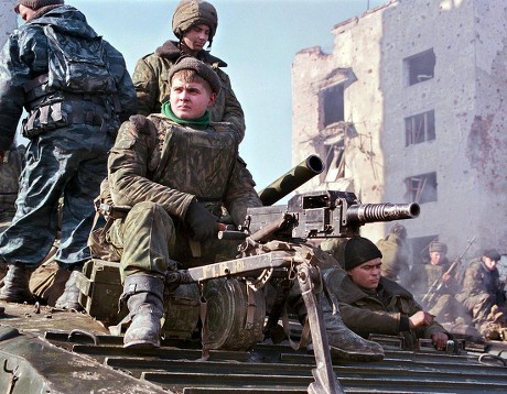 Grozny Chechnya Russian Federation Russian Soldiers Editorial Stock ...