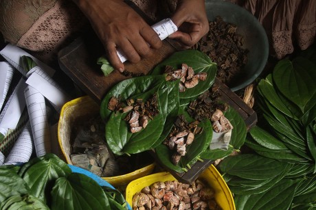 Sri Lankan Betel Vendor Wraps Complete Editorial Stock Photo - Stock ...