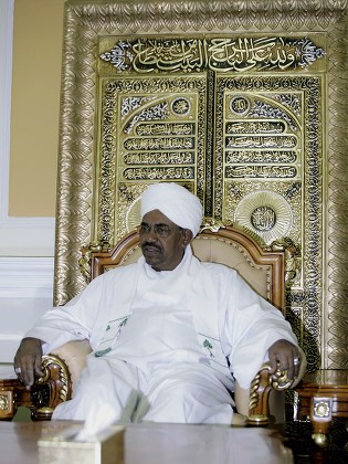 Sudanese President Omar El Bashir Sits Editorial Stock Photo - Stock ...