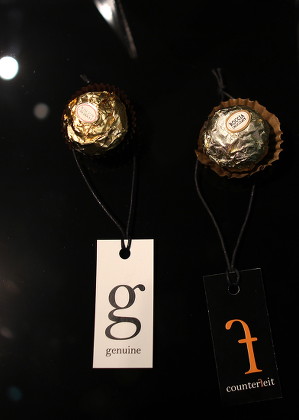 Genuine L Fake R Ferrero Rocher Editorial Stock Photo - Stock Image ...