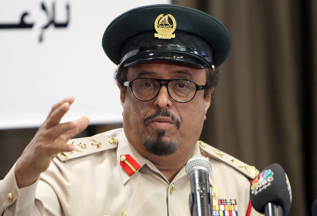 Commanderinchief Dubai Police Lieutenant General Dhahi Editorial Stock ...