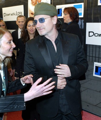 Lead Singer Bono U2 Rushes Past Editorial Stock Photo - Stock Image ...
