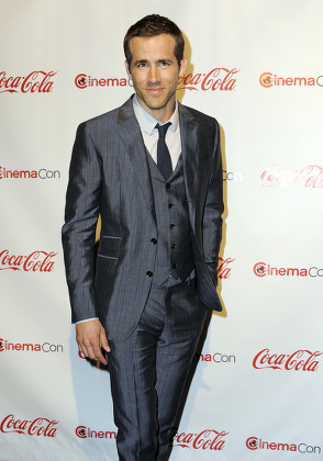 Canadian Actor Ryan Reynolds Arrives Cinemacon Editorial Stock Photo ...