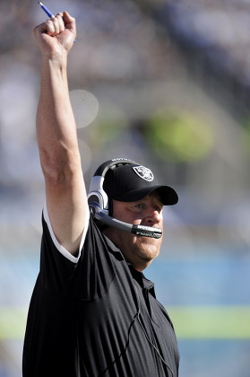 Oakland Raiders Head Coach Tom Cable Editorial Stock Photo - Stock ...