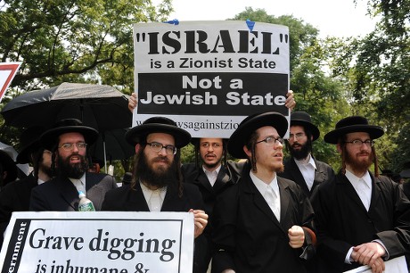 Orthodox Jews Protest Against Israel Lafayette Editorial Stock Photo ...