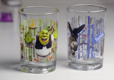 Pair Mcdonalds Shrek Forever After Themed Editorial Stock Photo - Stock ...