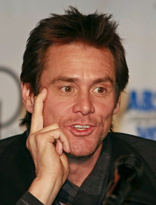 Canadianamerican Actor Jim Carrey Talks About Editorial Stock Photo ...